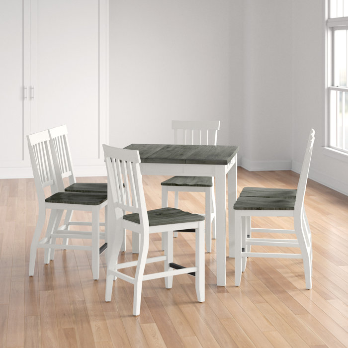 Laurel Foundry Modern Farmhouse Jolin 7 - Piece Dining Set & Reviews | Wayfair